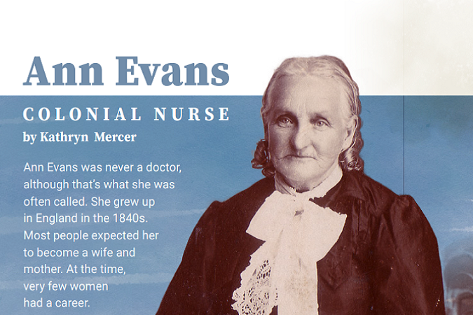 Ann Evans Colonial Nurse