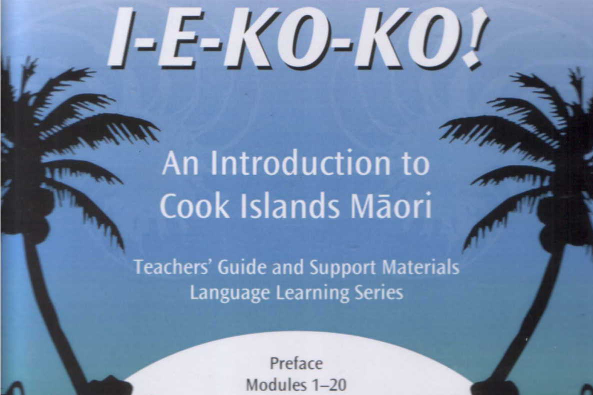 Teaching and learning Cook Islands Māori