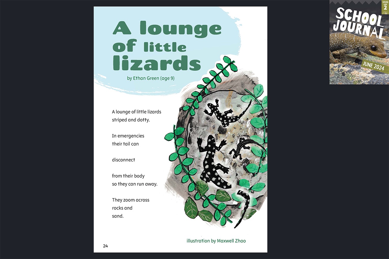 A Lounge of Little Lizards