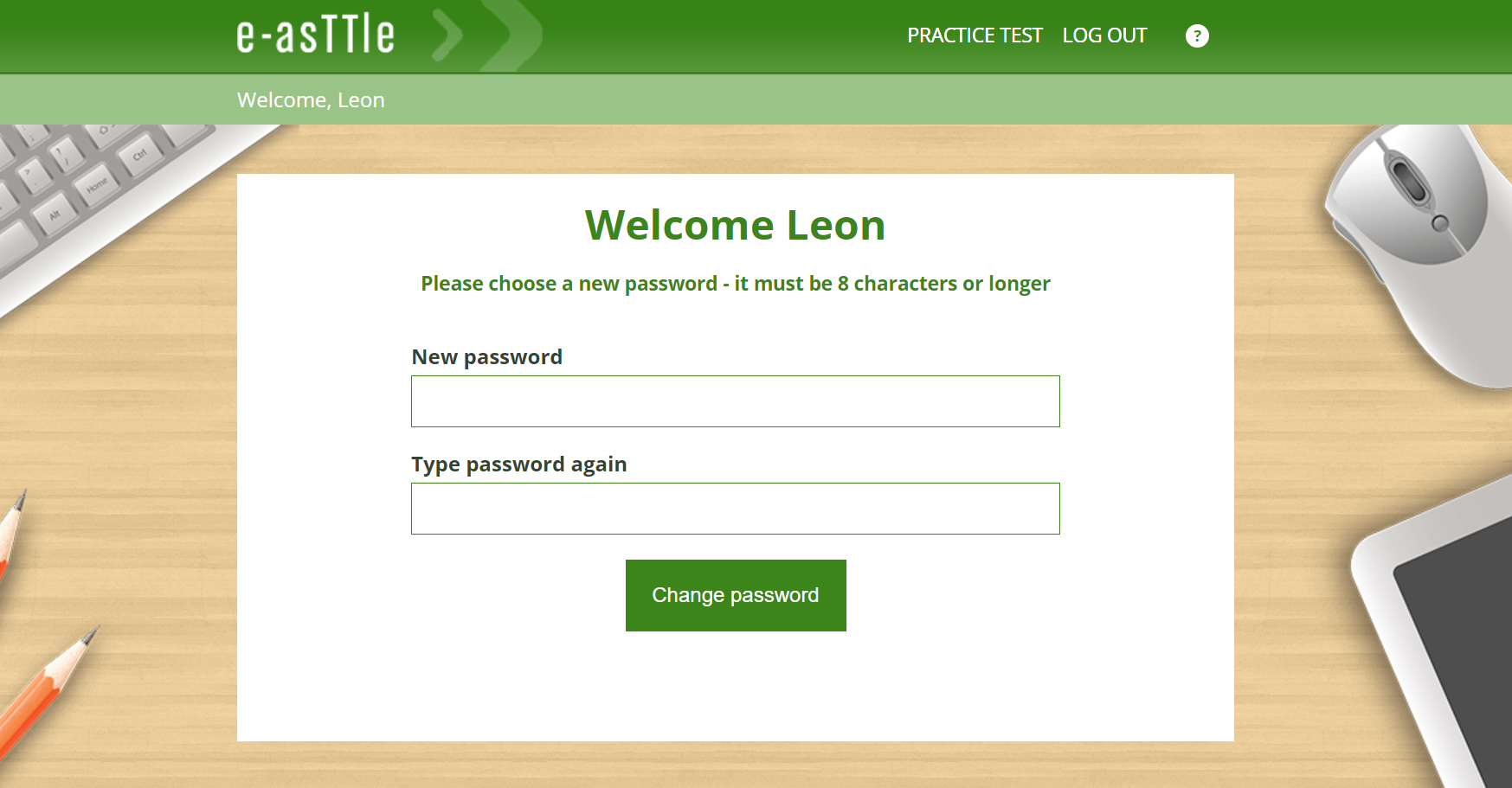 e-asTTle – Managing student data