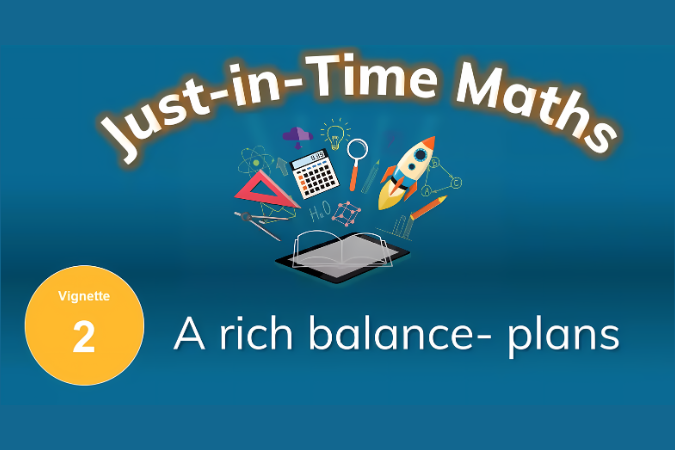 Vignette 2: A rich balance: Plans