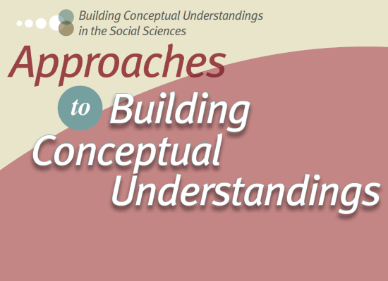 Building conceptual understandings in the social sciences
