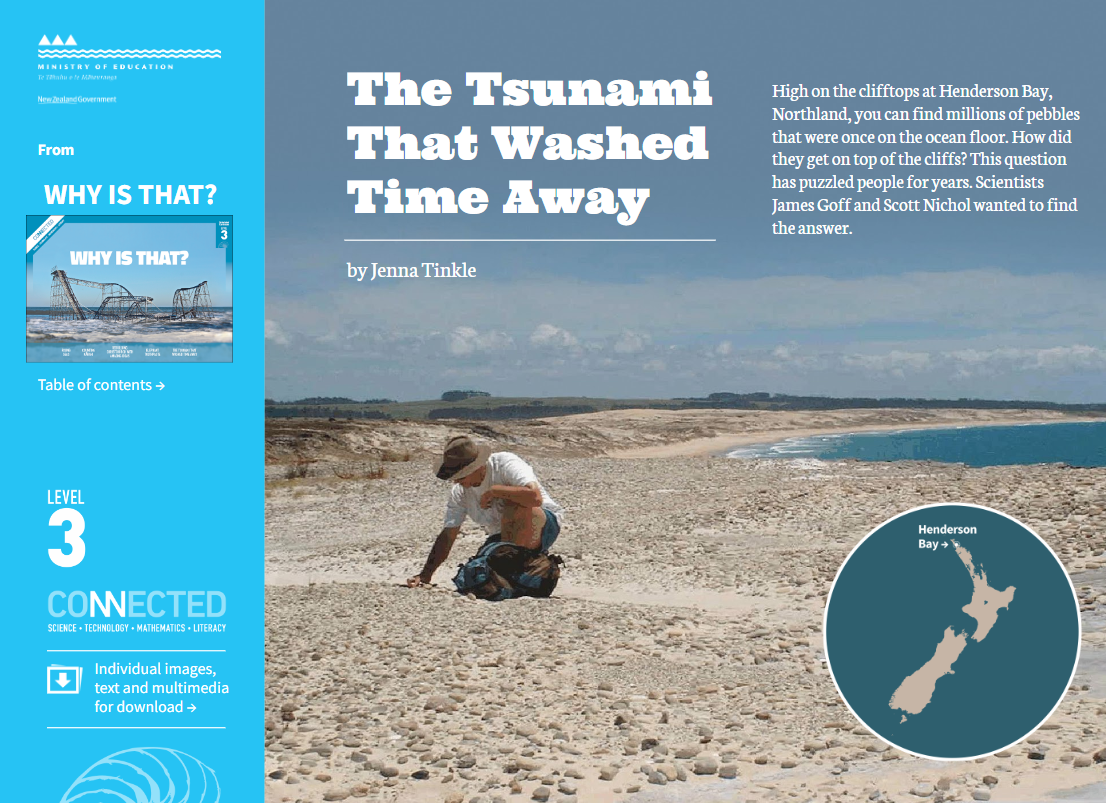 The Tsunami That Washed Time Away