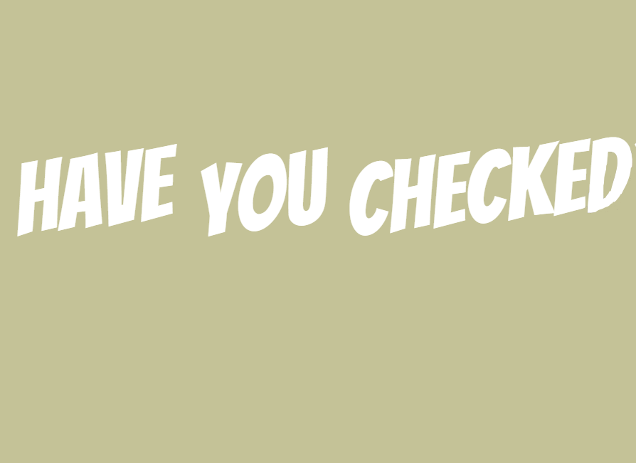 Connected 2015 Level 2 - Have You Checked?