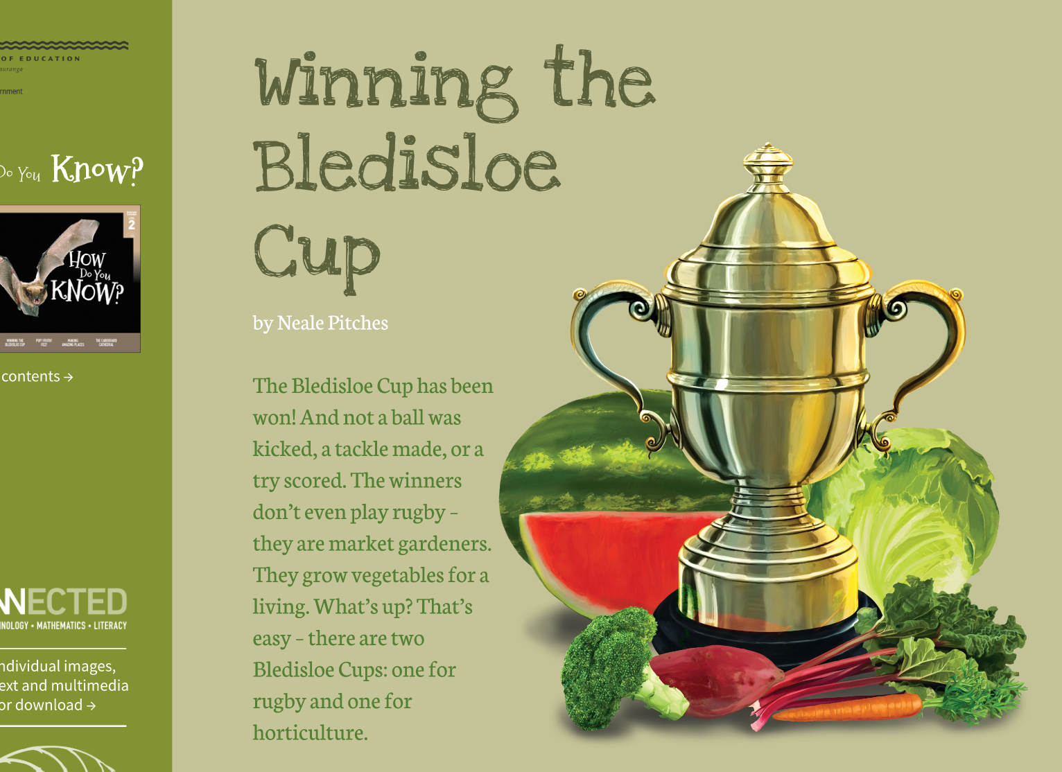 Winning the Bledisloe Cup