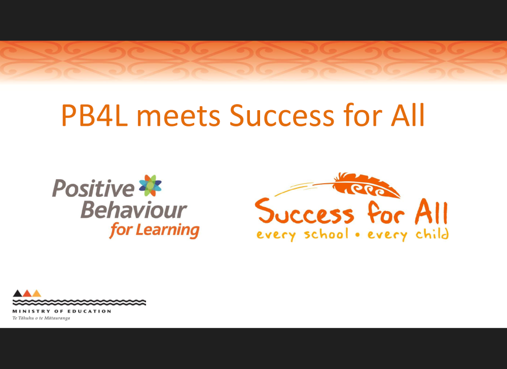 Building effective learning environments