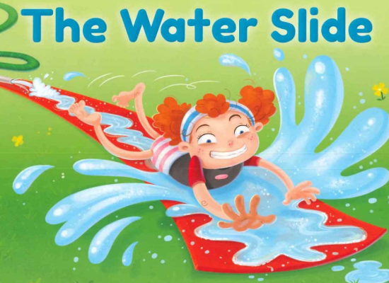 The Water Slide (magenta)