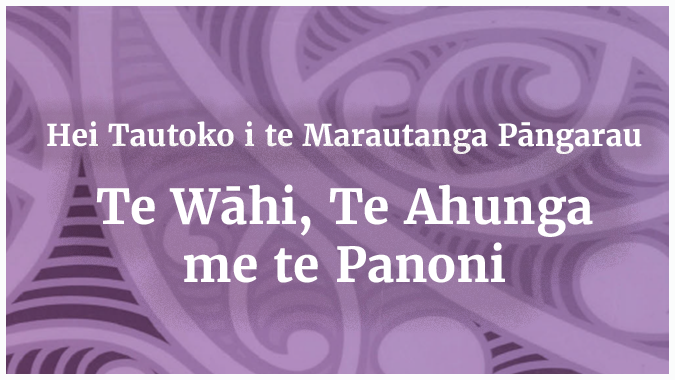Te Wāhi, Te Ahunga me te Panoni