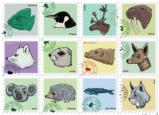 $5 and $9 Stamps