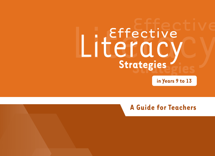 Effective Literacy Strategies in Years 9 to 13 - A Guide for Teachers
