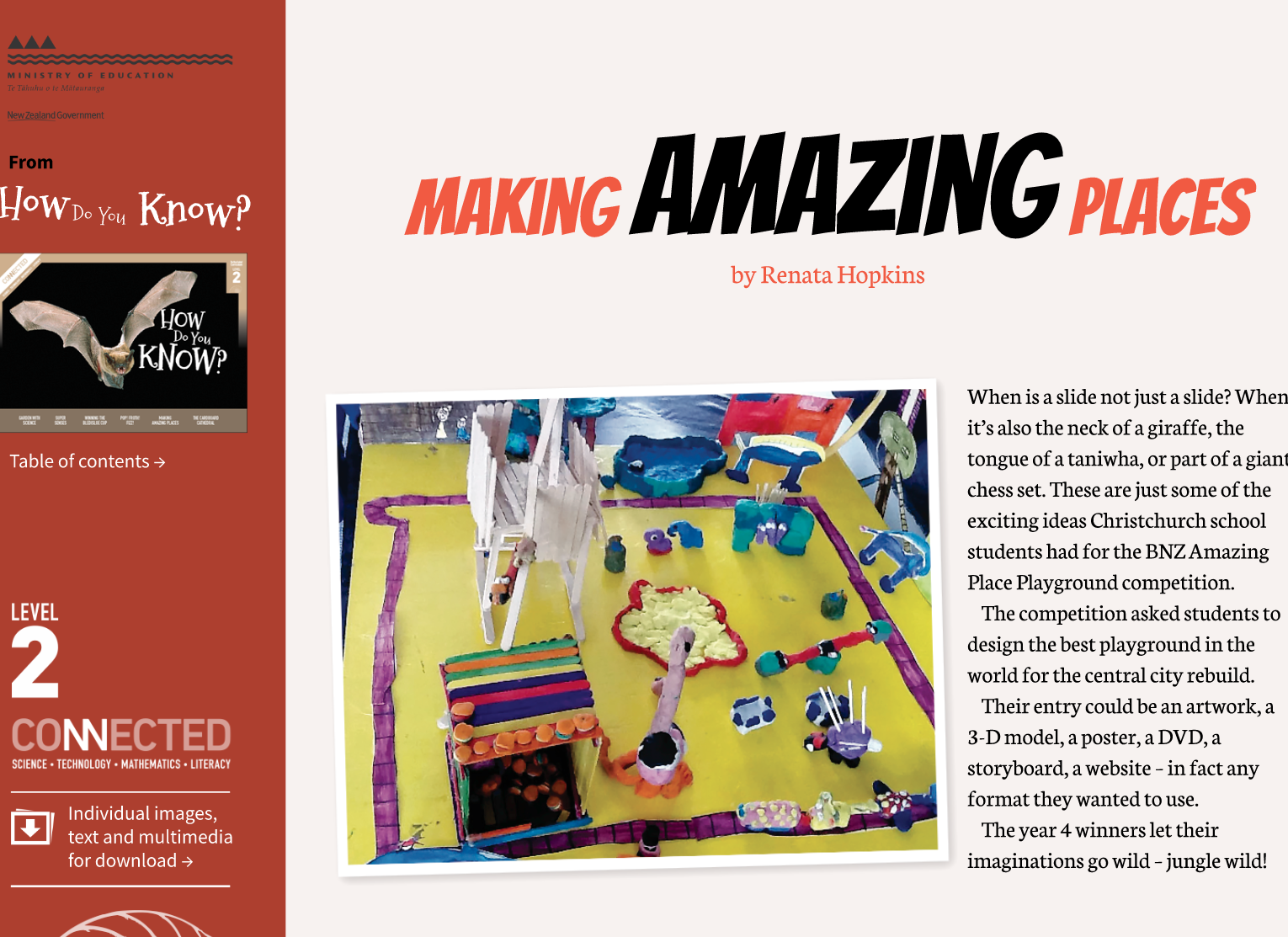 Making Amazing Places - Technology in the Connected series