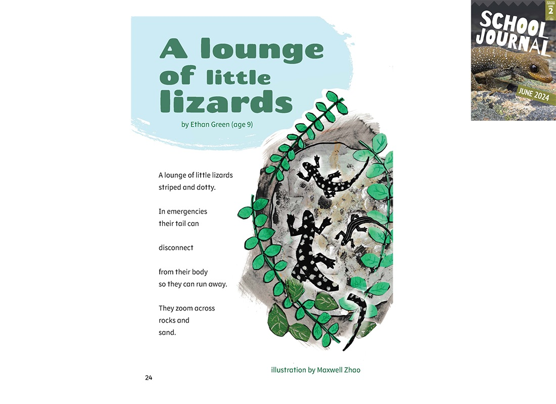 A Lounge of Little Lizards