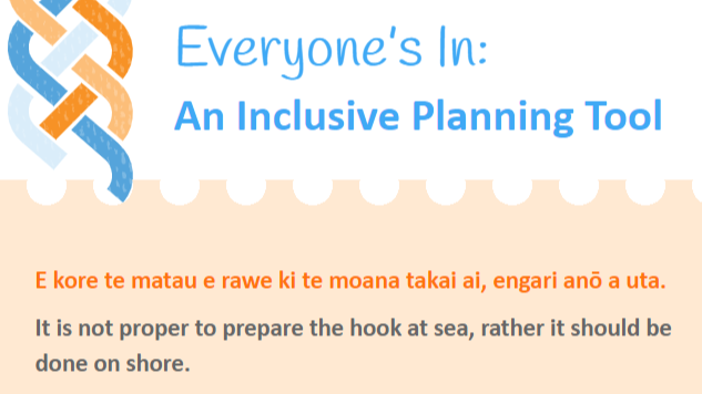 Everyone’s In – An Inclusive Planning Tool