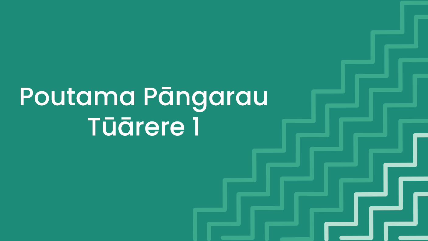 Poutama Pāngarau - Tūārere 1