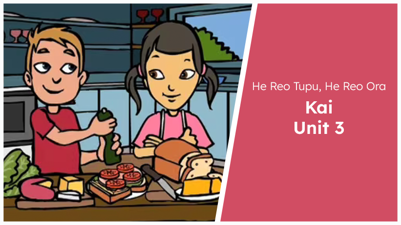 He Reo Tupu, He Reo Ora - Te Marae (Unit 8)