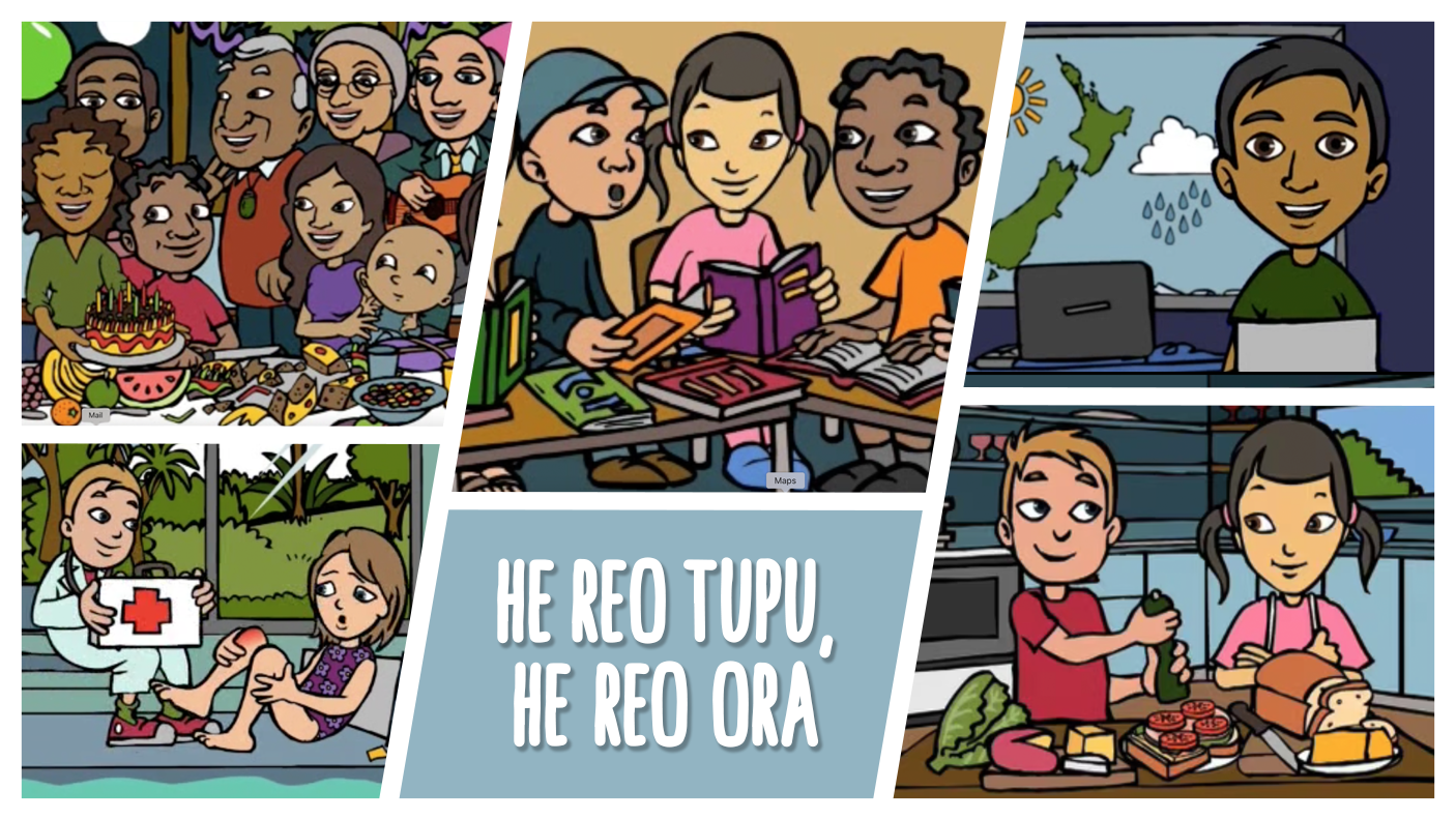 He Reo Tupu, He Reo Ora - Te Marae (Unit 8)