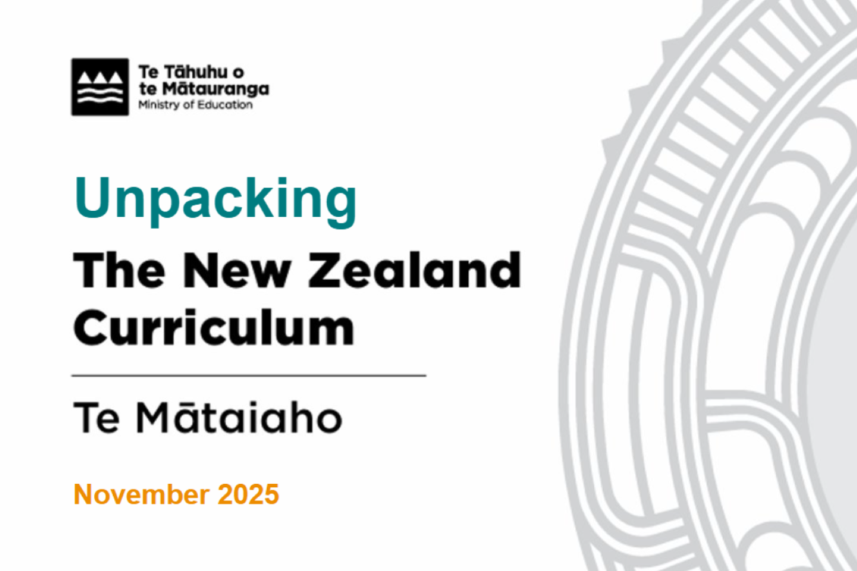 Unpacking the New Zealand Curriculum Webinar